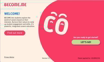 How do students log in to BECOME.ME?