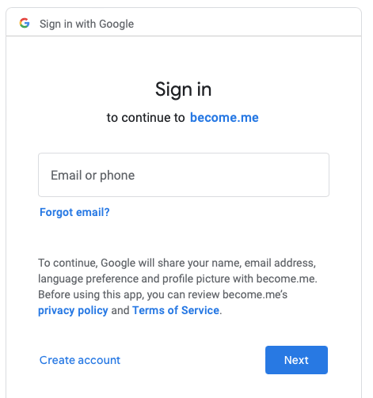 How do students log in to BECOME.ME?